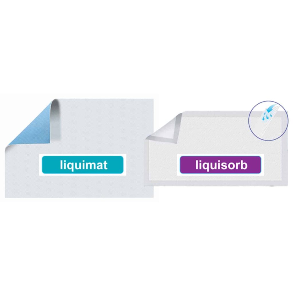 Liquimat & Liquisorb | Superabsorberende underlag